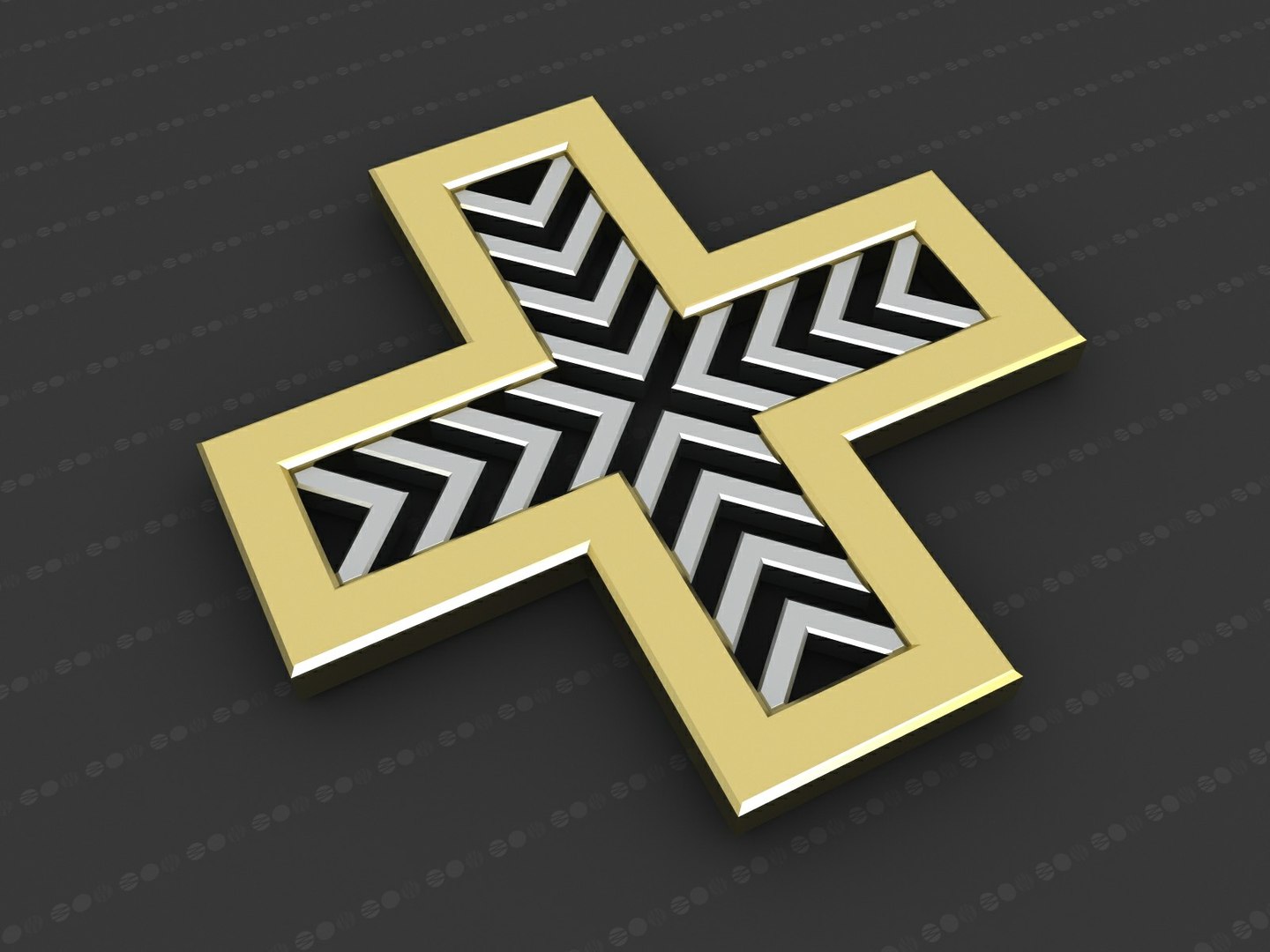 3D Cross - TurboSquid 1474017