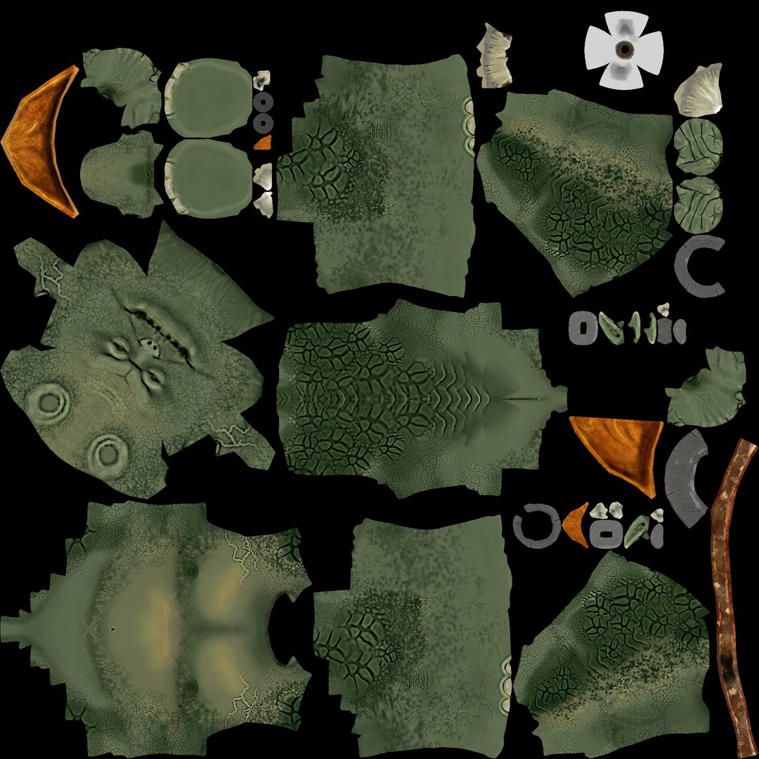 Fat Green Ogre 3D Model - TurboSquid 1621341