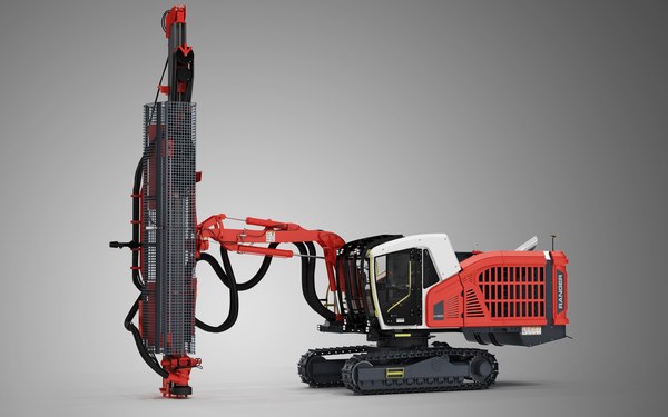 Sandvik ranger dx800i 3D - TurboSquid 1500687