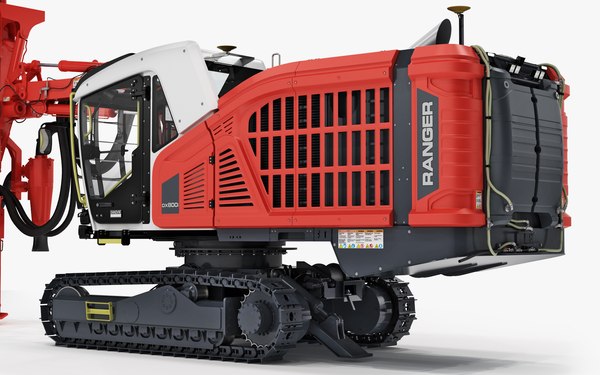 Sandvik ranger dx800i 3D - TurboSquid 1500687