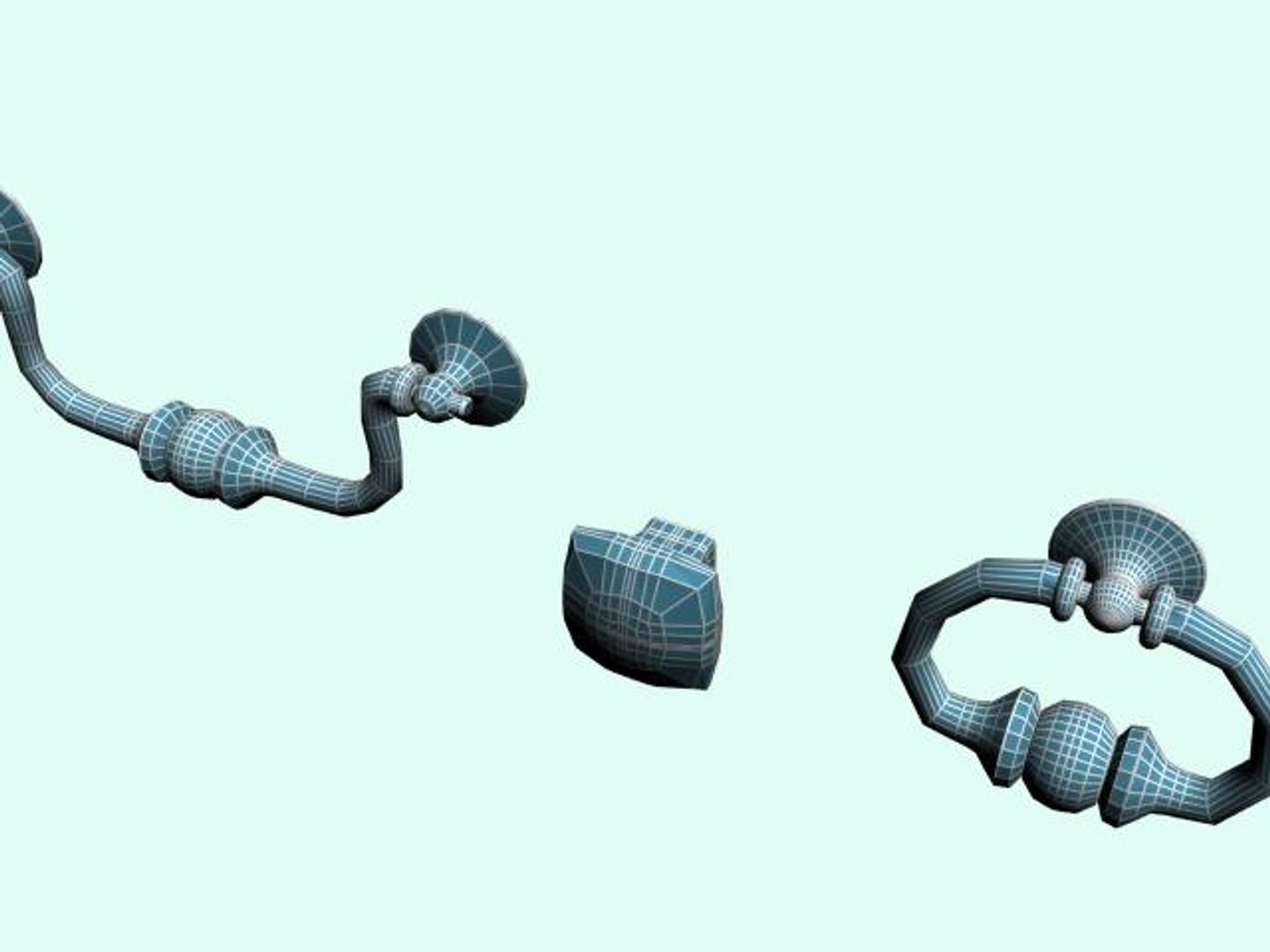 Handles Cabinets Pull 3D Model - TurboSquid 1318584