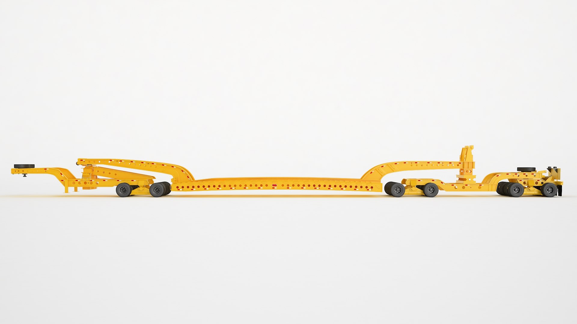 Transformer Superload Trailer 03 3D model - TurboSquid 2000262