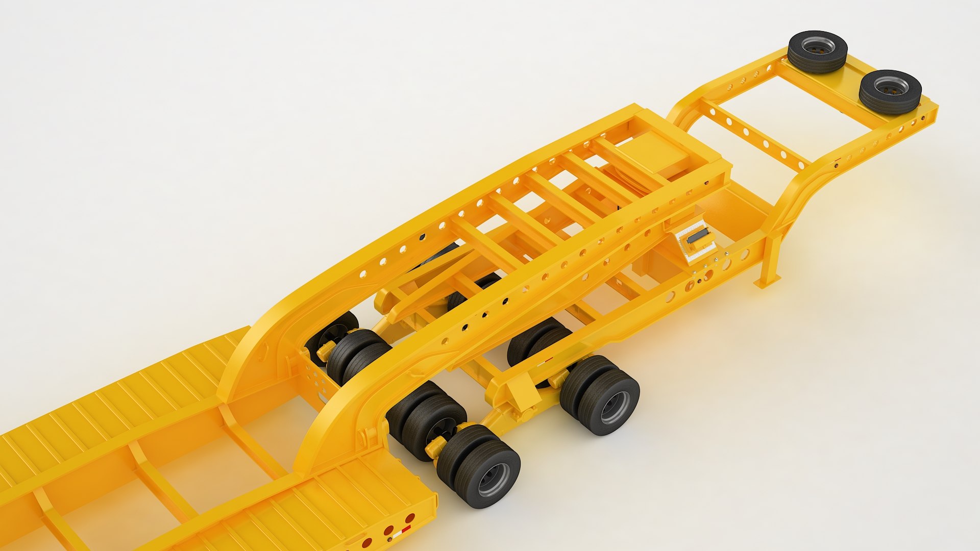 Transformer Superload Trailer 03 3D model - TurboSquid 2000262