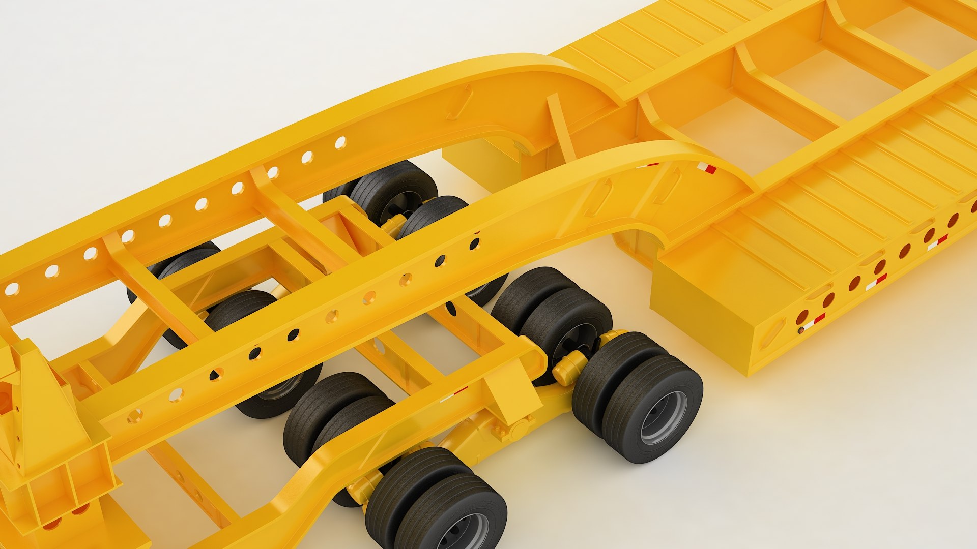 Transformer Superload Trailer 03 3D model - TurboSquid 2000262