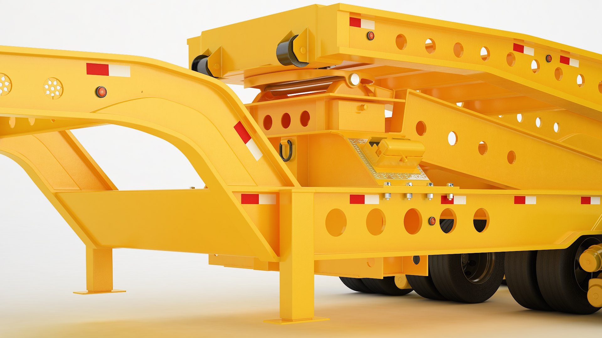 Transformer Superload Trailer 03 3D model - TurboSquid 2000262