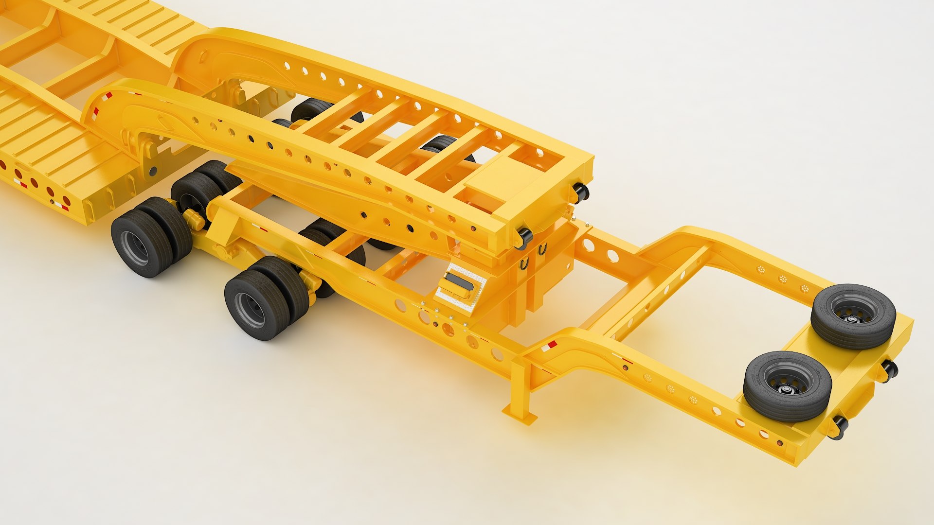 Transformer Superload Trailer 03 3D model - TurboSquid 2000262