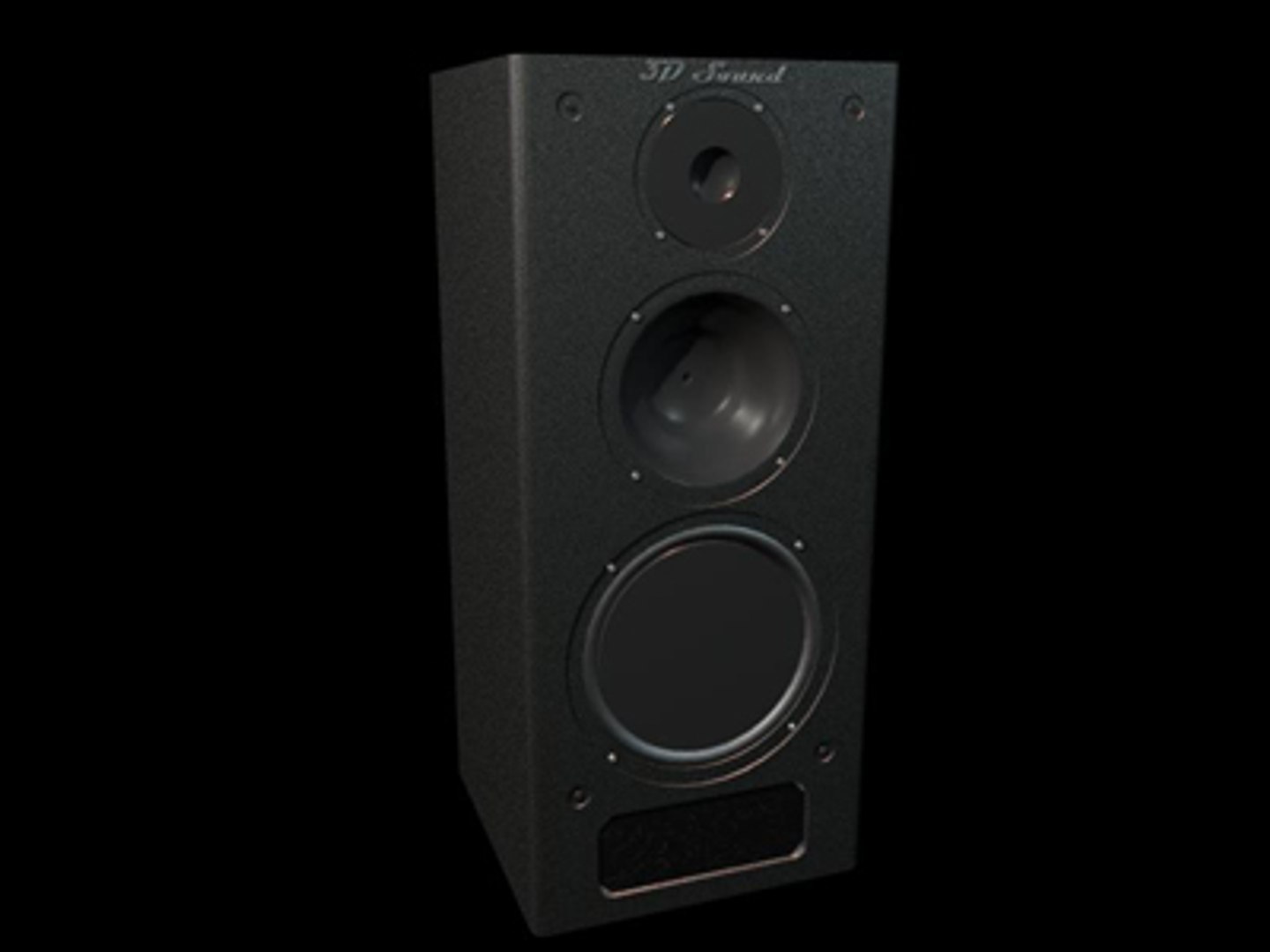 Speaker 3d Model