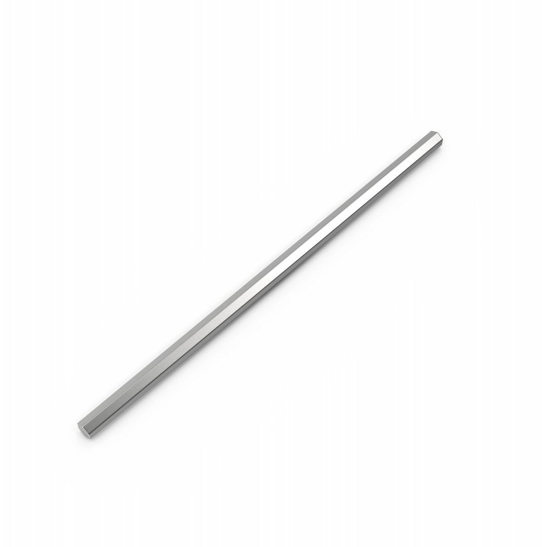 3D Steel Hexagon Bar - TurboSquid 2033462