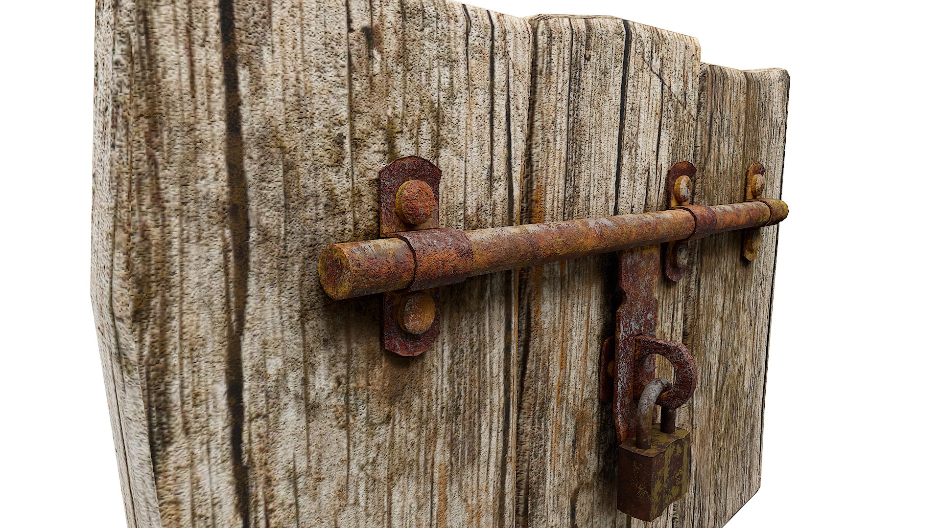 Grungy Door Latch 3d Model 3D - TurboSquid 2181792