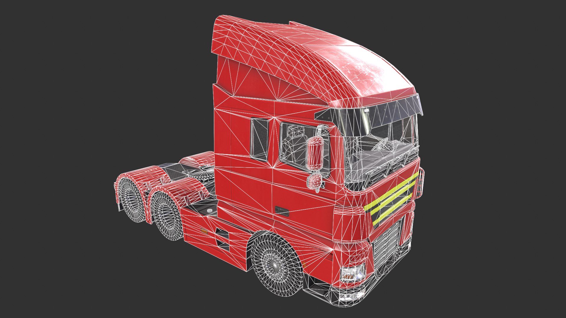 3D Semi Truck - TurboSquid 1964500