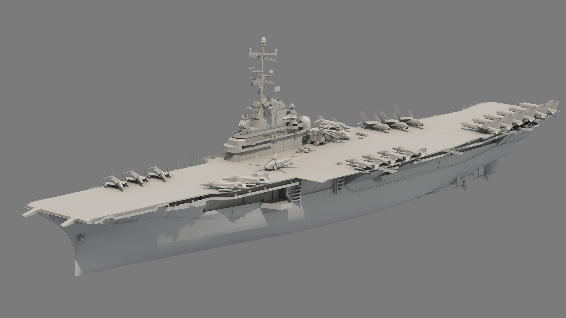 Uss shangri-la cvs 38 3D model - TurboSquid 1537774