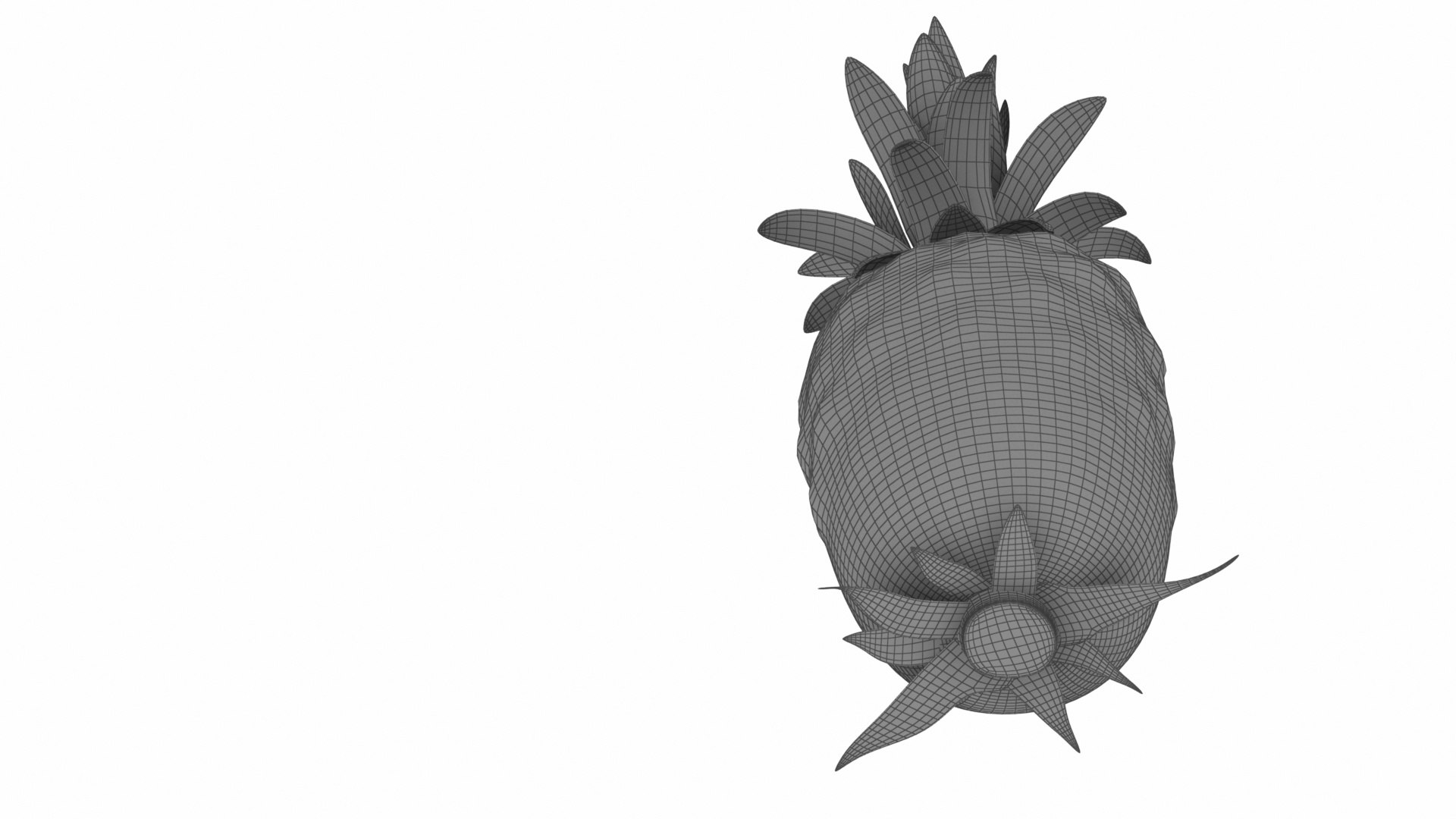 Fruit food ananas 3D model - TurboSquid 1547709