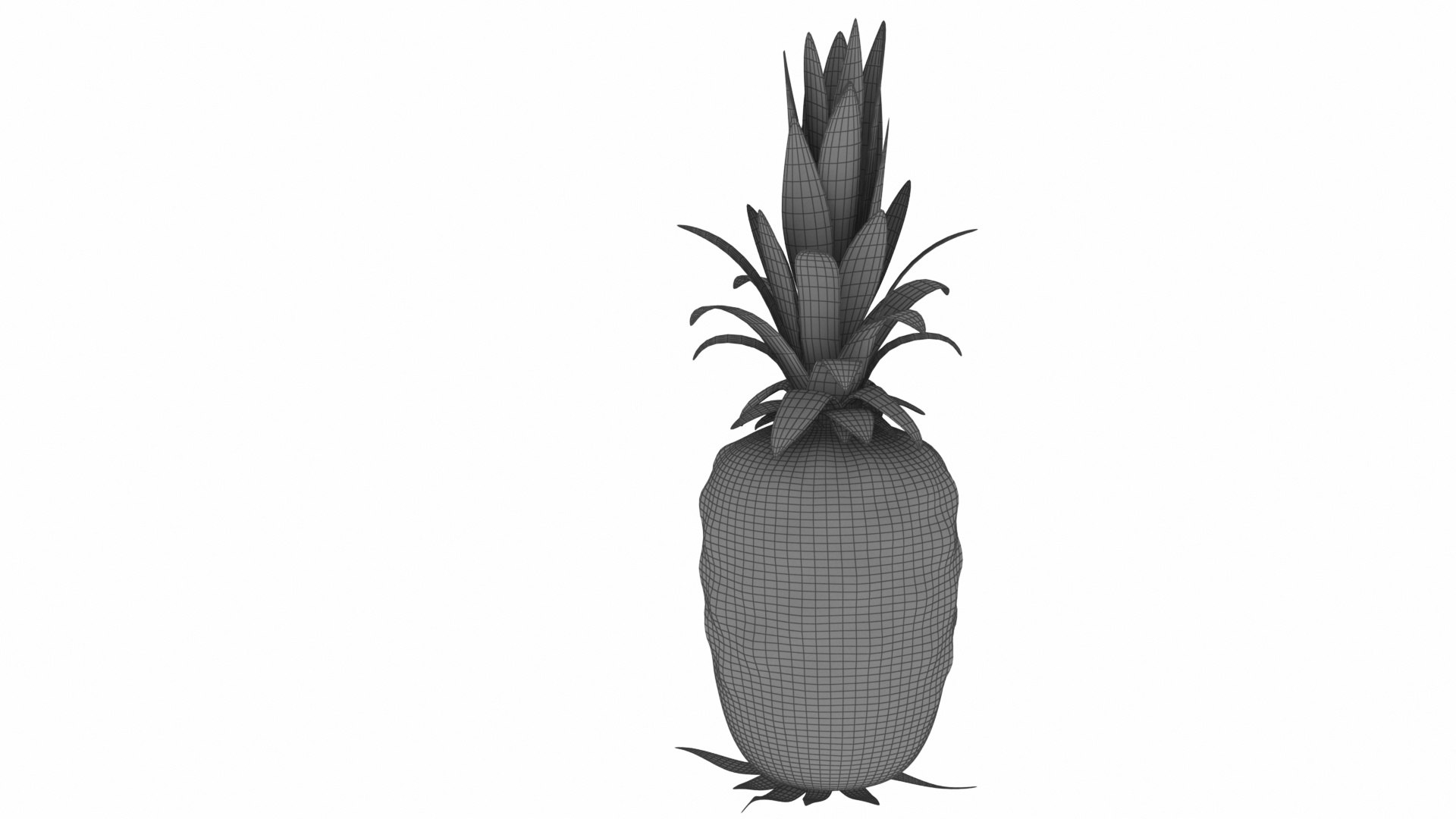 Fruit food ananas 3D model - TurboSquid 1547709