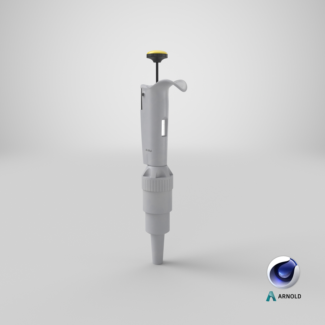 modèle 3D de Microlitre Pipette - TurboSquid 1675176