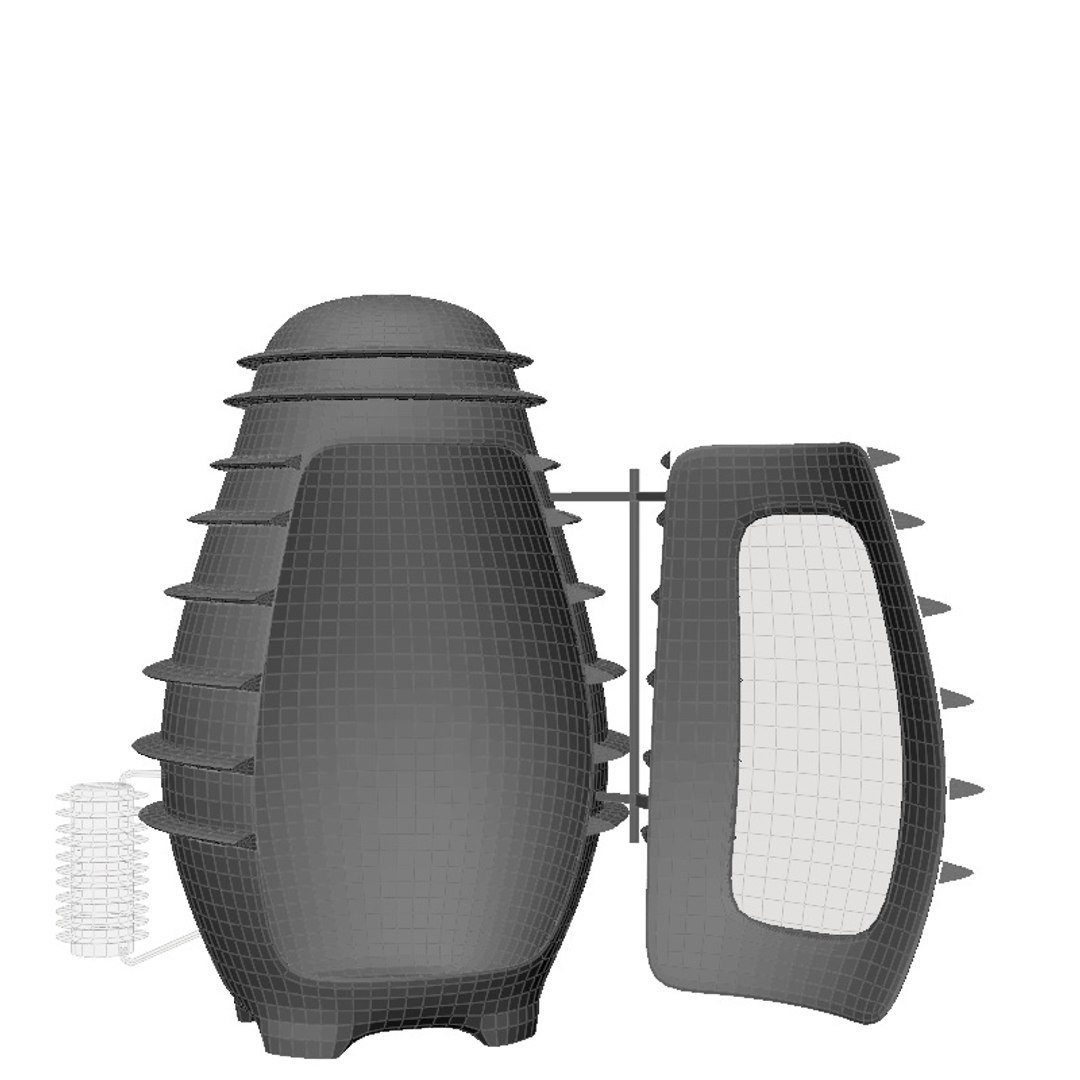 3d Transporter Stasis Tube Model