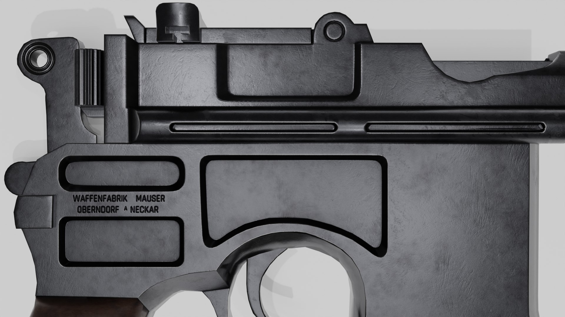 Mauser C96 3D - TurboSquid 2138590