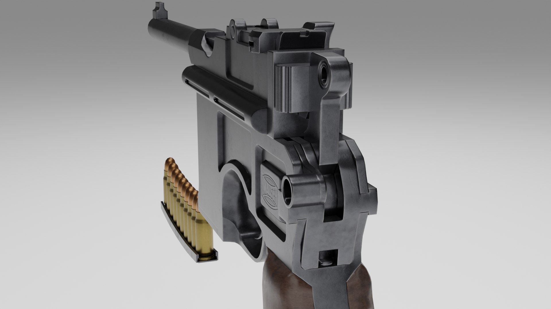 Mauser C96 3D - TurboSquid 2138590