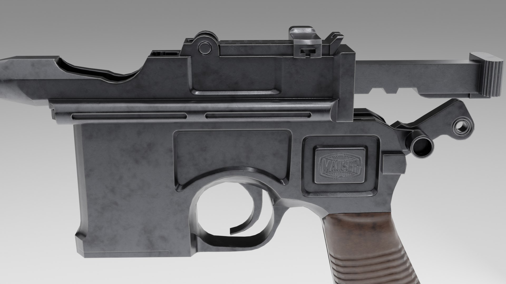 Mauser C96 3D - TurboSquid 2138590