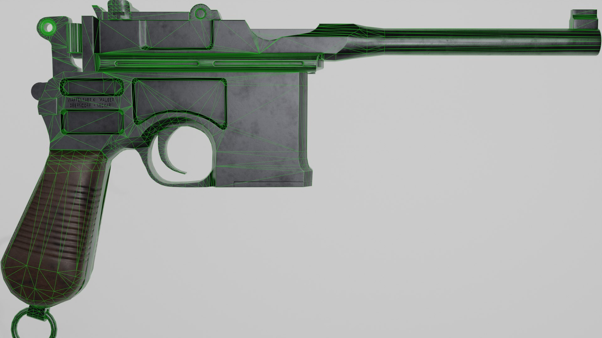 Mauser C96 3D - TurboSquid 2138590