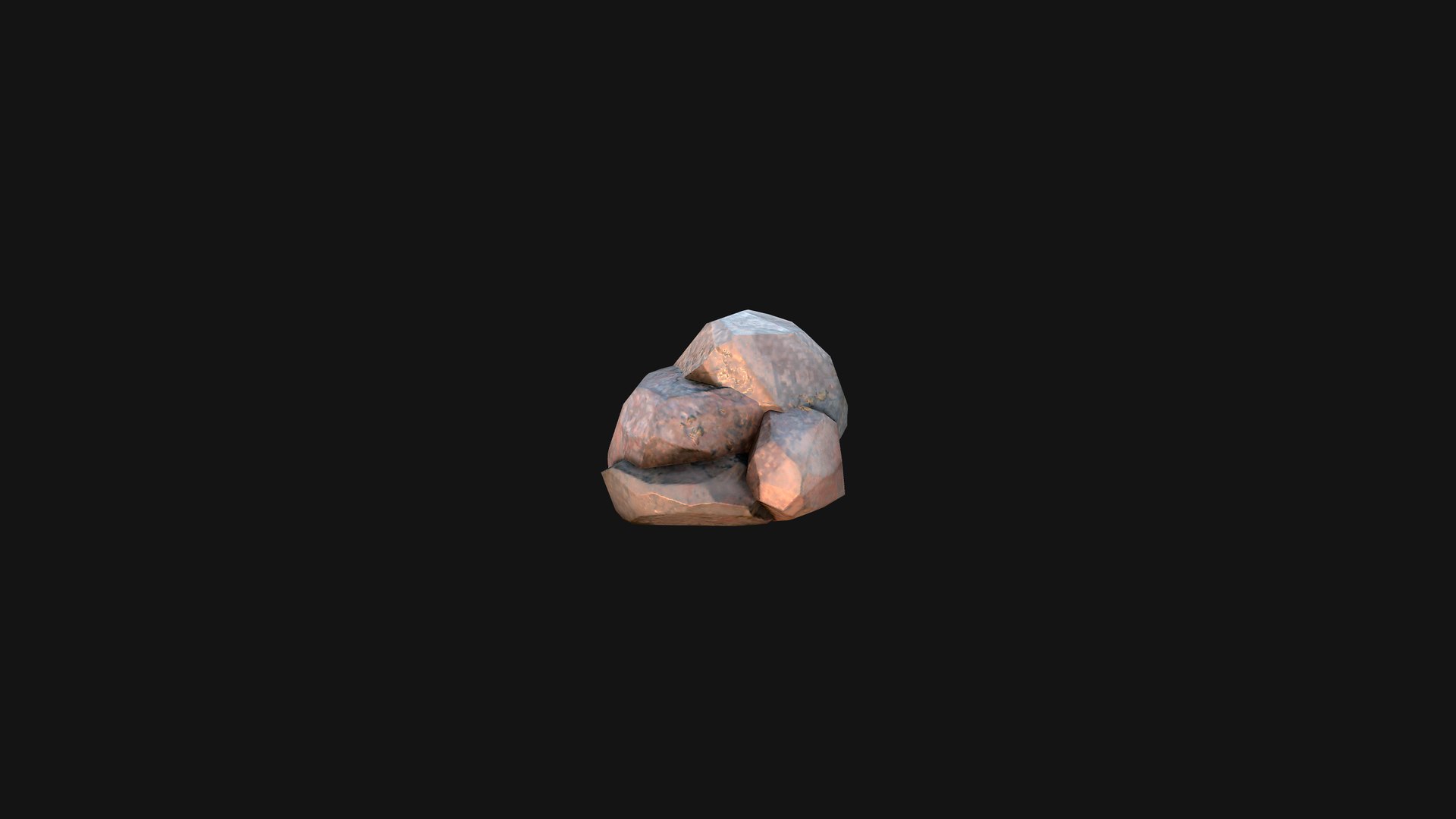 3D Deposits Of Tin Ore Stones And Rocks Model - TurboSquid 2286165