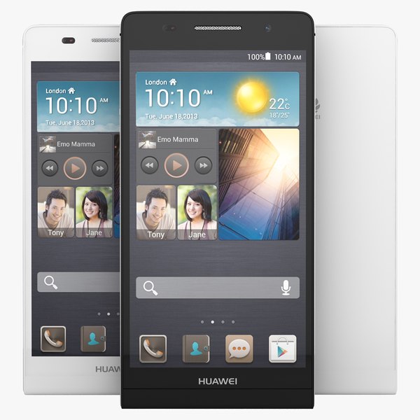 s huawei ascend p6 black
