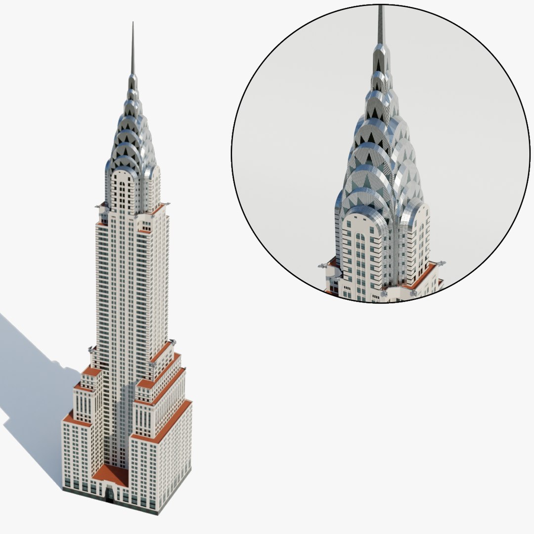 Chrysler Building New York City 3D - TurboSquid 1915219
