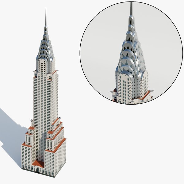 Chrysler Building 3D Models for Download | TurboSquid