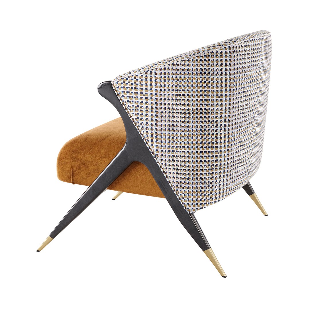 Brillon Armchair 3D - TurboSquid 2051142