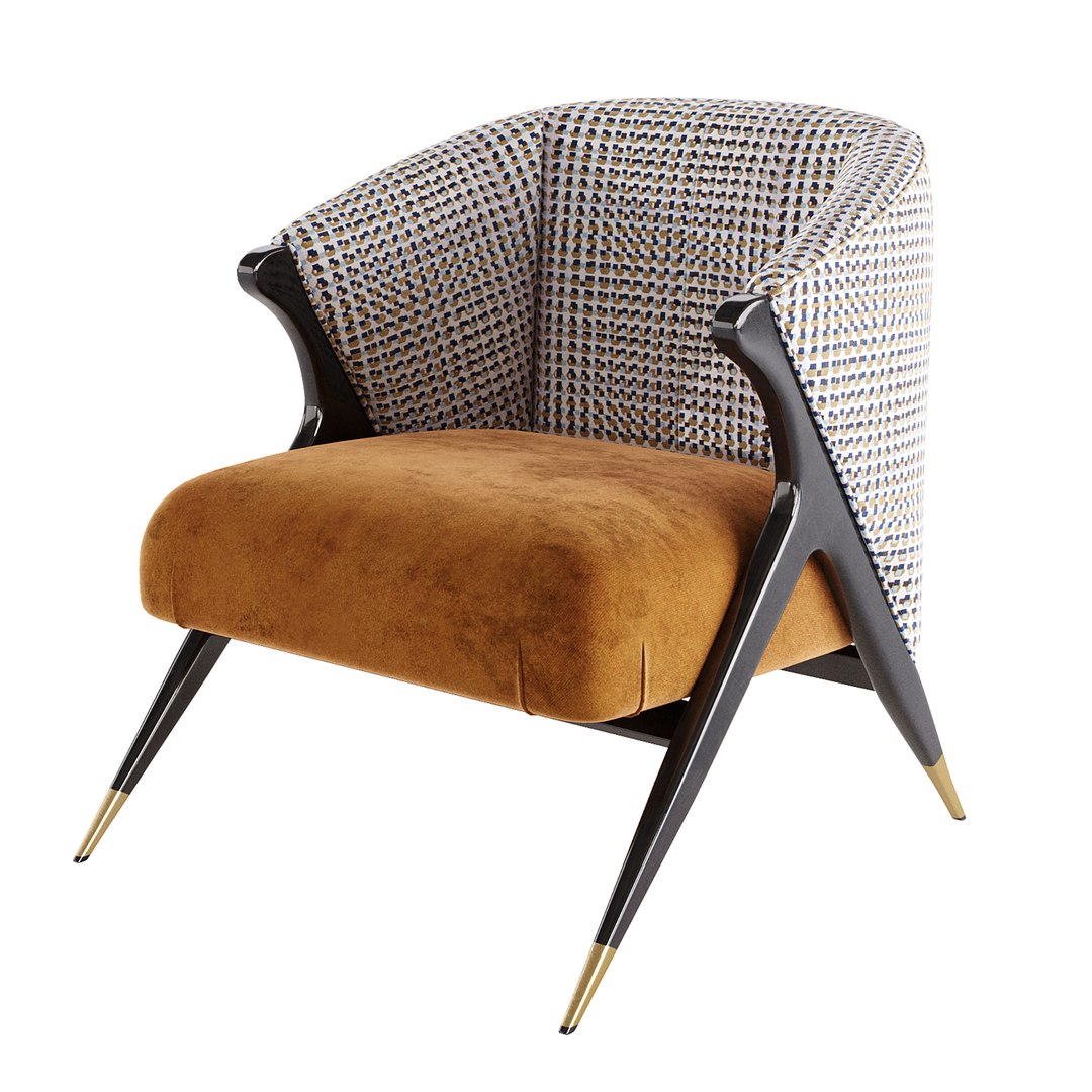 Brillon Armchair 3D - TurboSquid 2051142