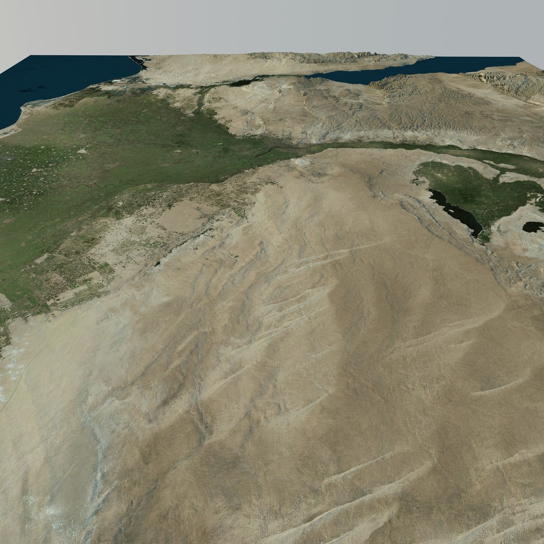 Max Nile Delta Landscape