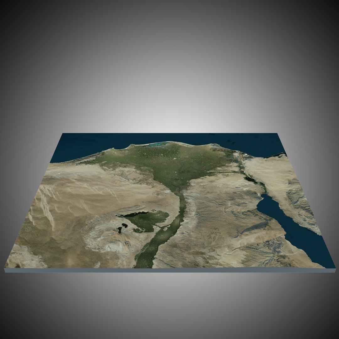 Max Nile Delta Landscape