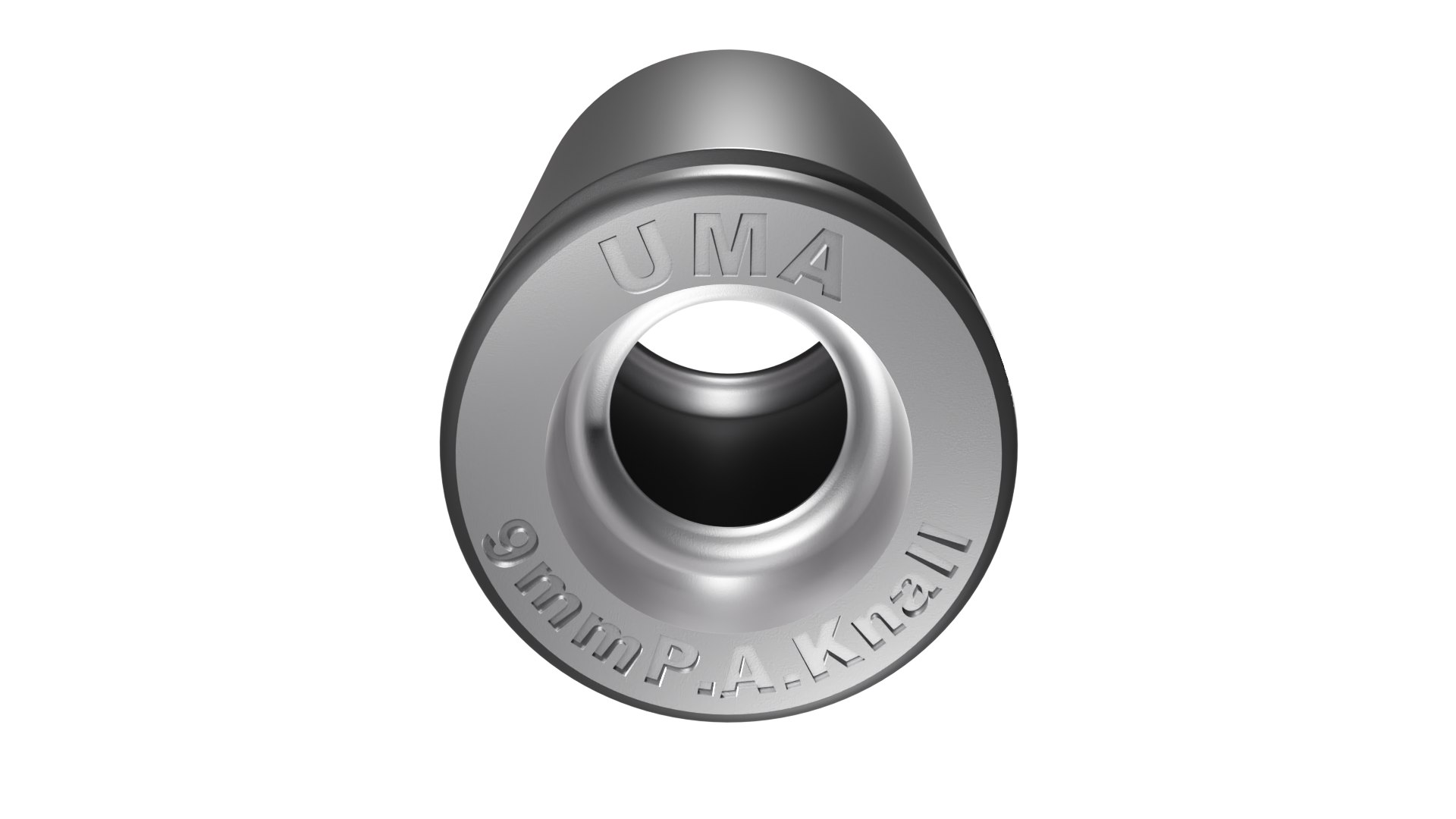9mm Blank PAK Bullet 3D Model - TurboSquid 2170789
