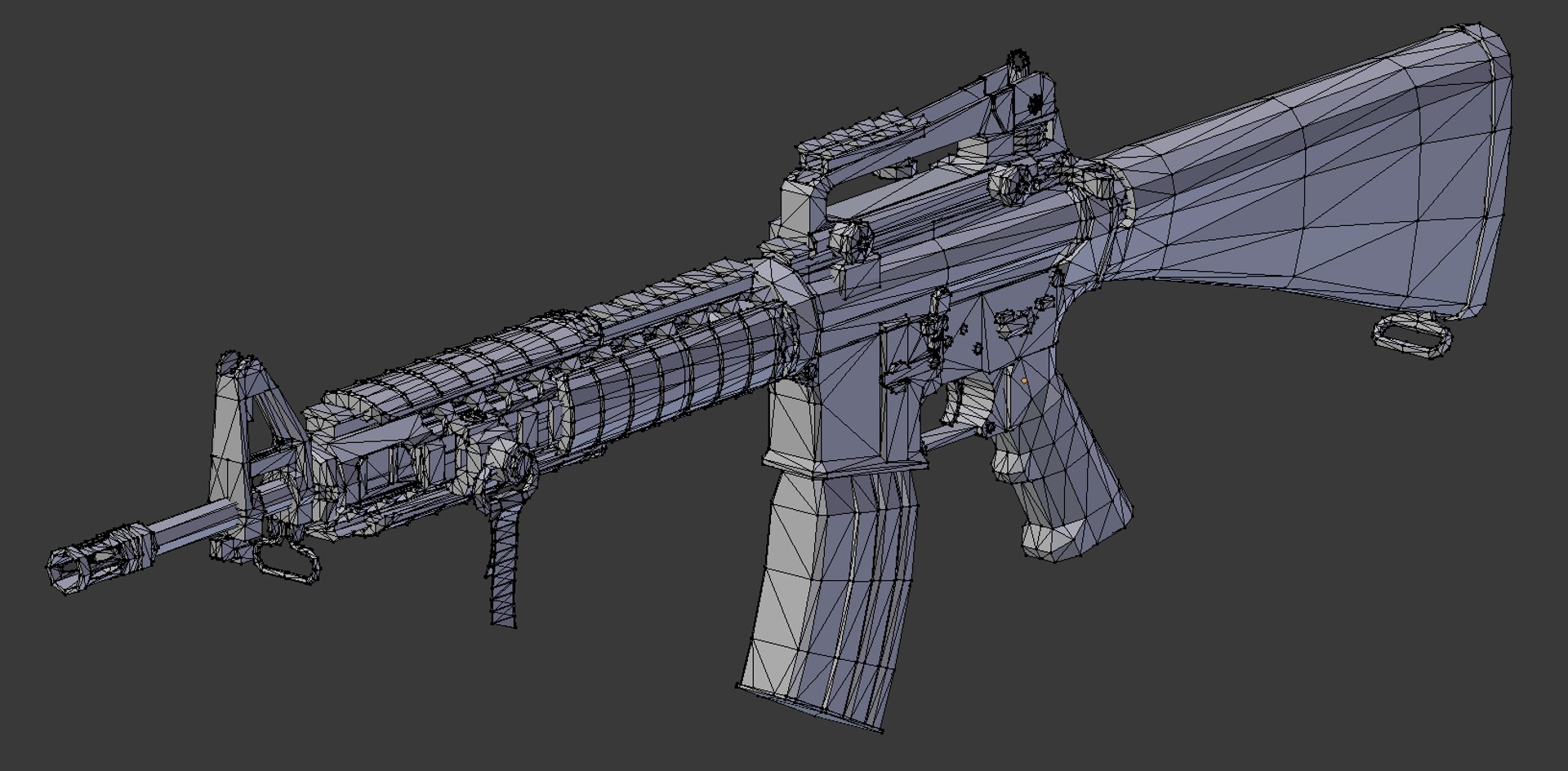 3D Low Poly Modern Weapon Pack V1 - TurboSquid 2347571