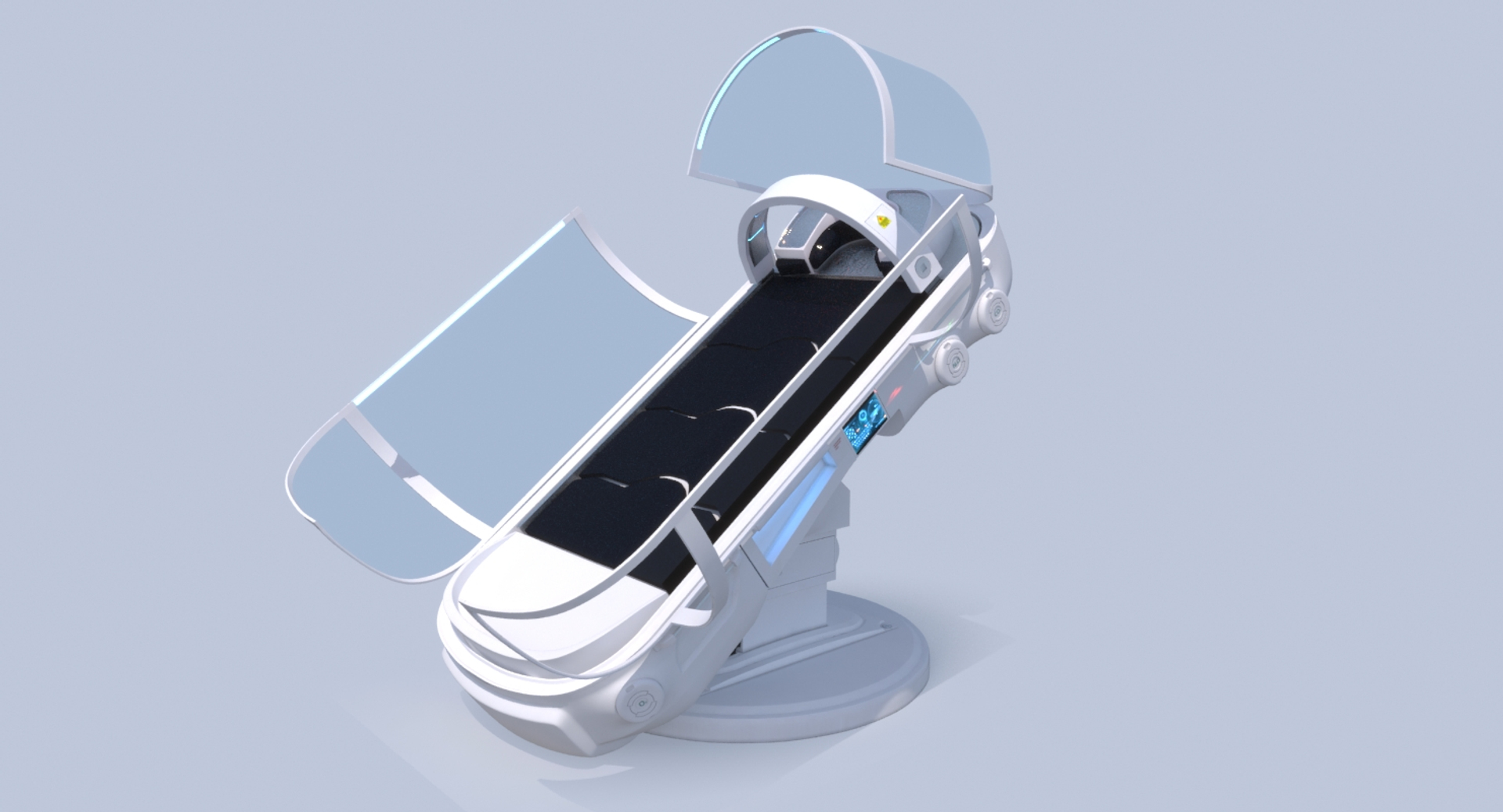 3d Sci Fi Medical Medpod Model