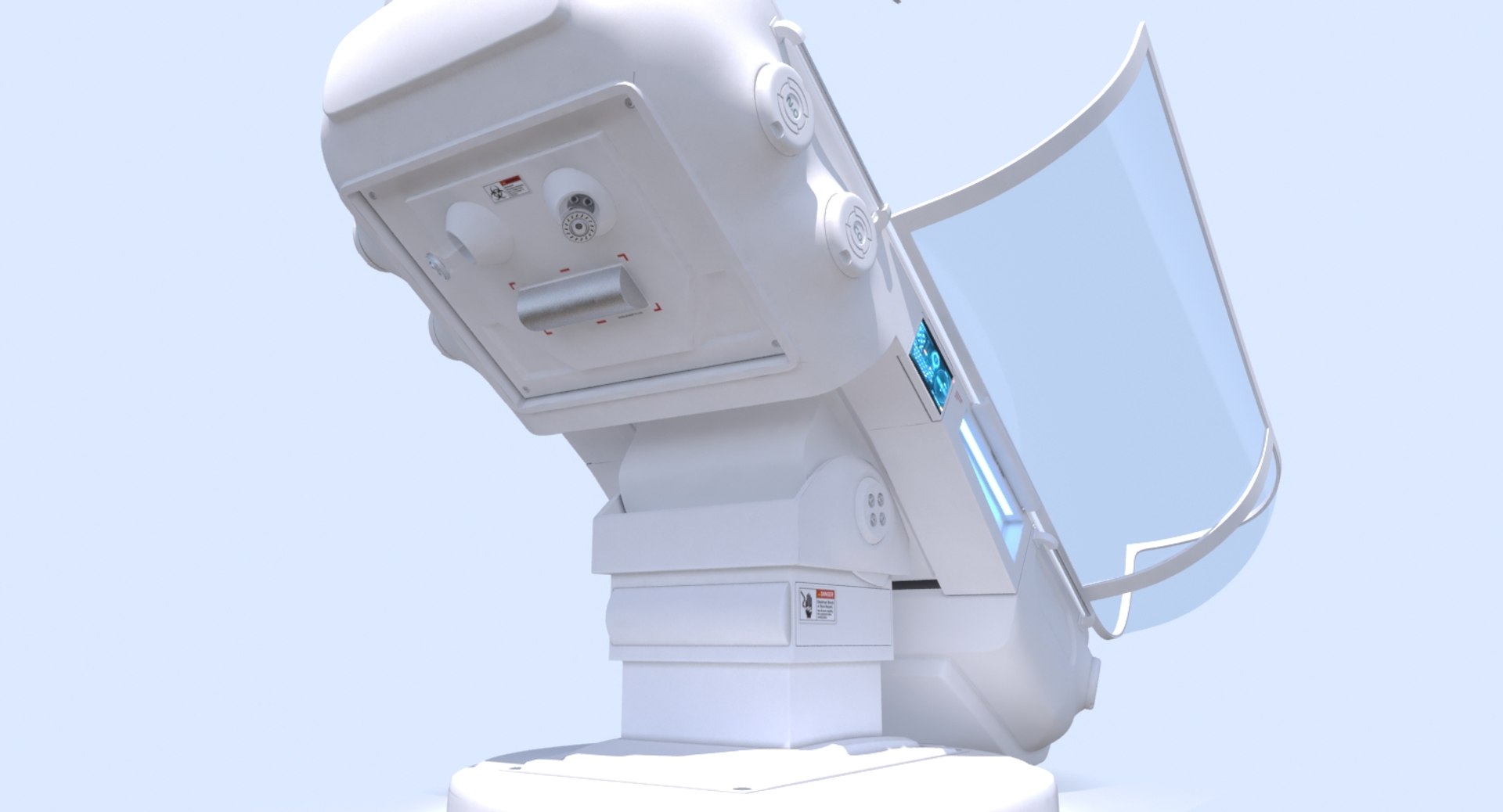 3d Sci Fi Medical Medpod Model
