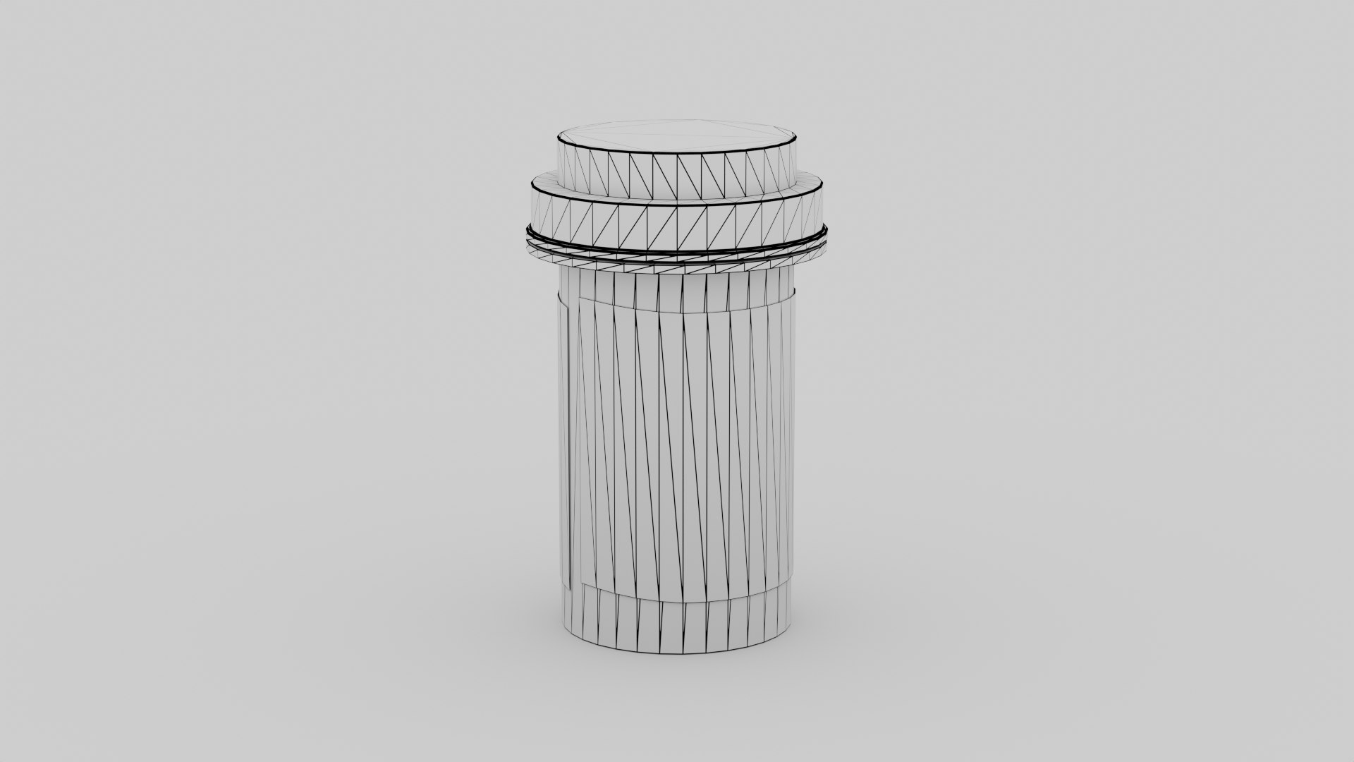 Medication Pill Bottle 3D Model - TurboSquid 2002961
