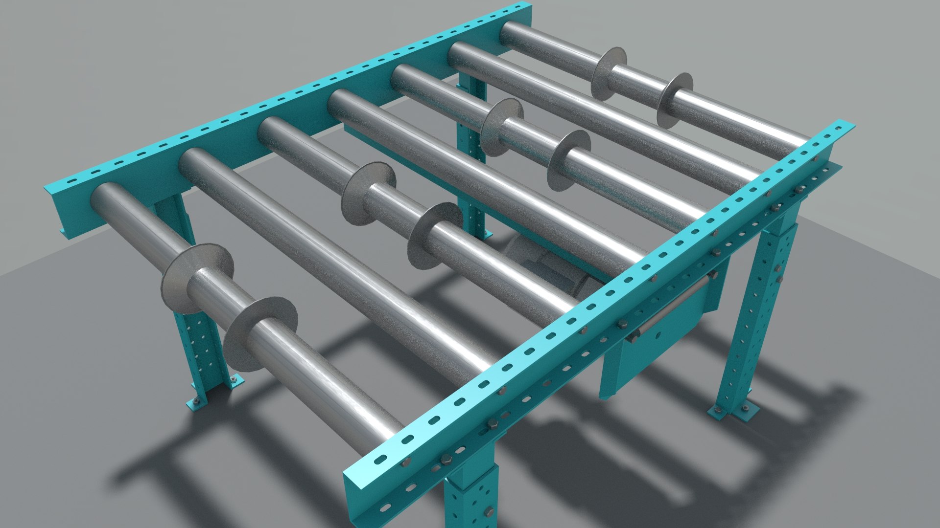 3D Roller Conveyor - TurboSquid 2258799