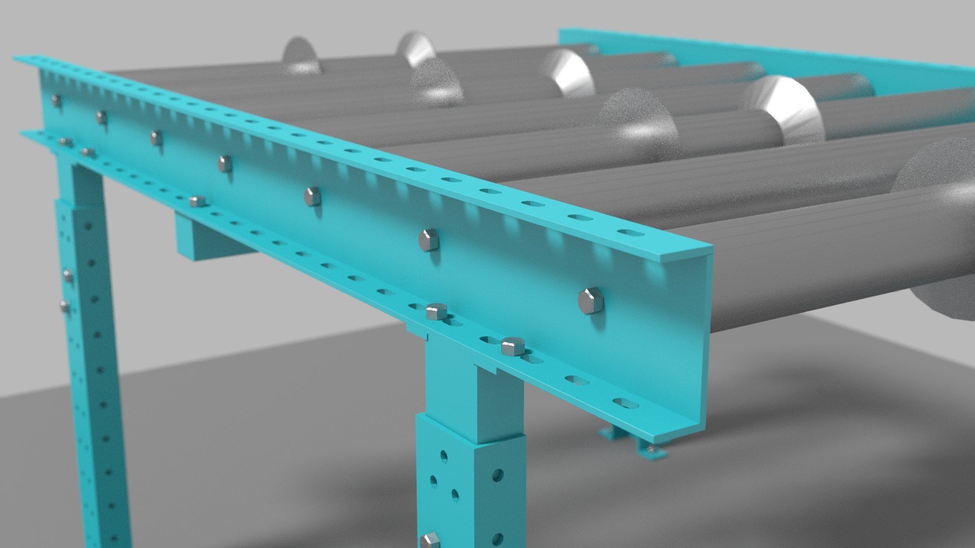 3D Roller Conveyor - TurboSquid 2258799