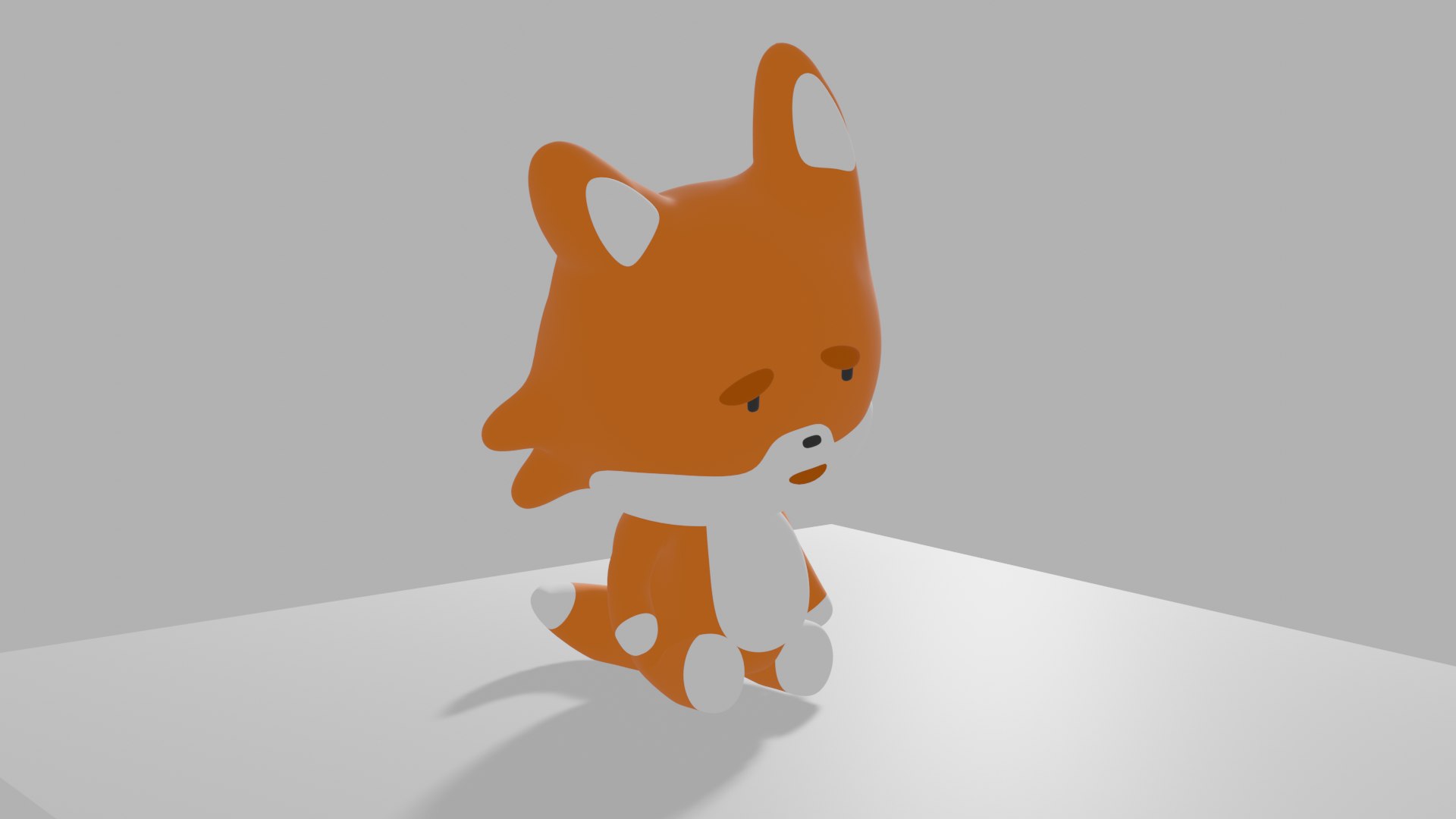 Free Cartoon Fox 3D Model - TurboSquid 2234157