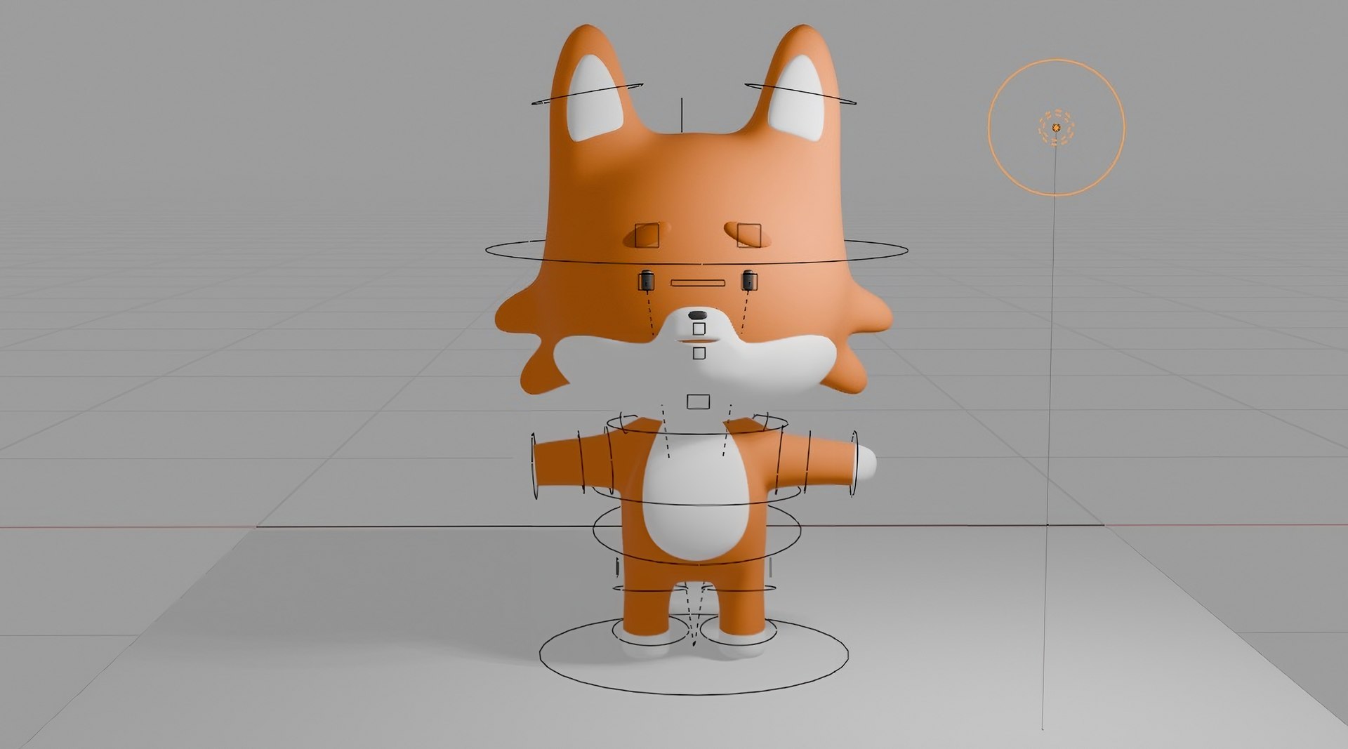 Free Cartoon Fox 3D Model - TurboSquid 2234157