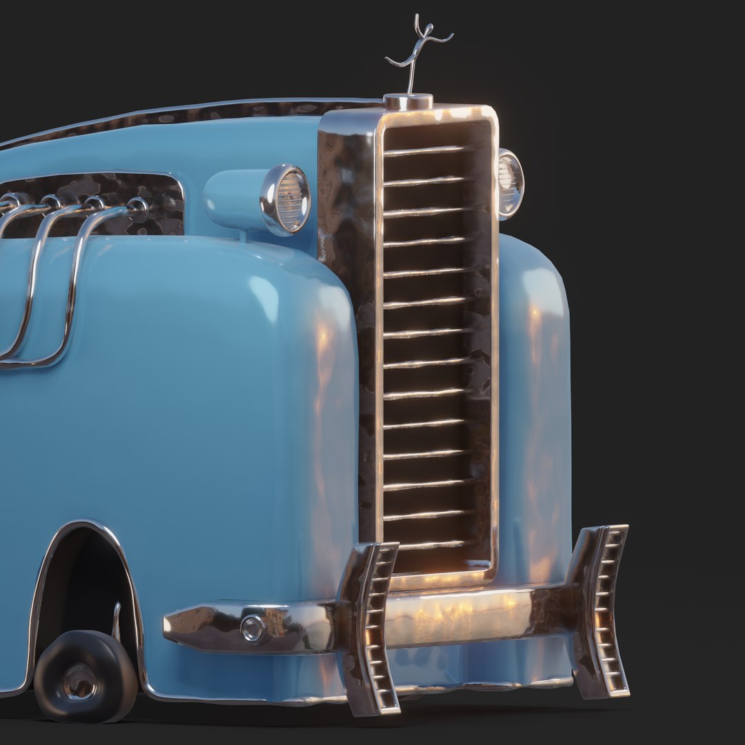 3D Model Stylized Cartoon Car - TurboSquid 1854236