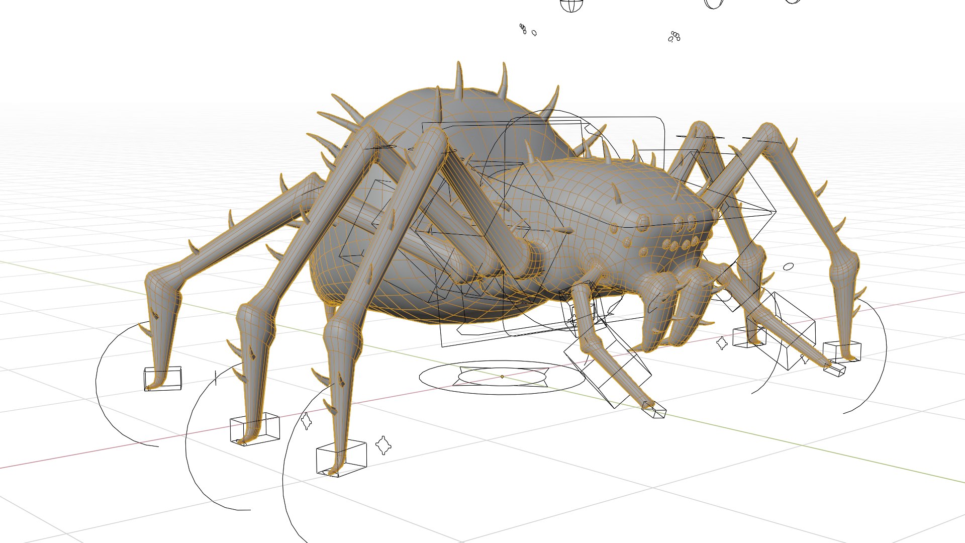 Spider 3D Model - TurboSquid 2437800