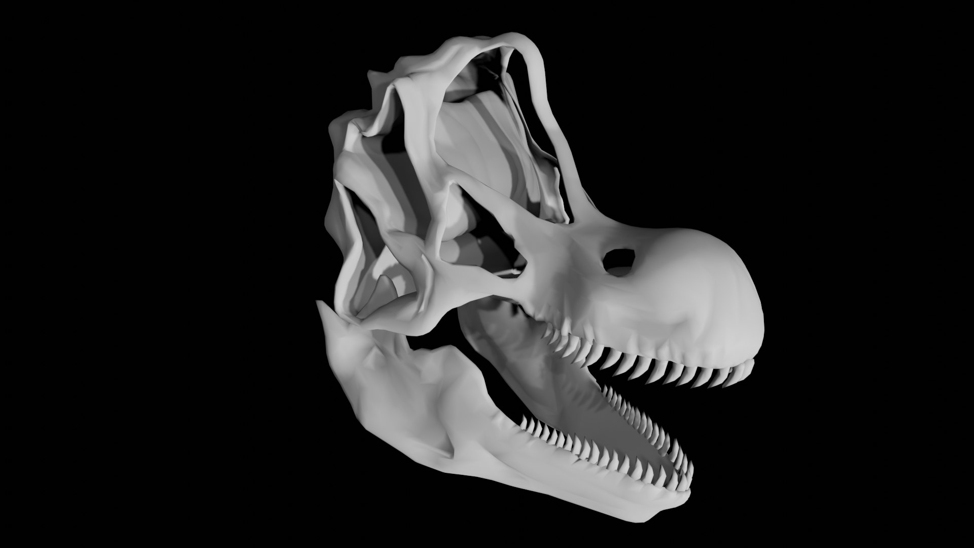 3D Rigged Brachiosaurus Skeleton - TurboSquid 1859928
