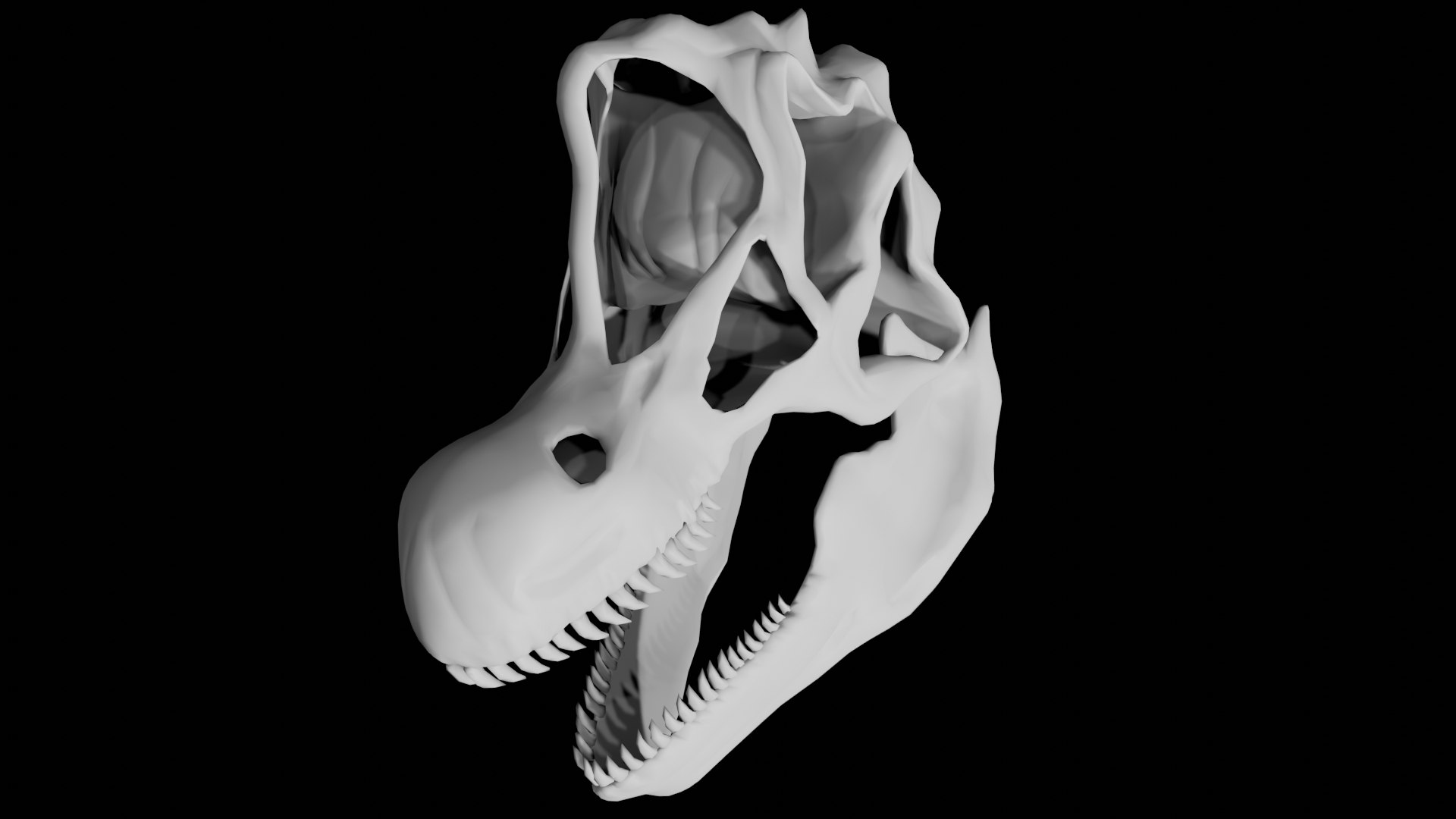 3D Rigged Brachiosaurus Skeleton - TurboSquid 1859928