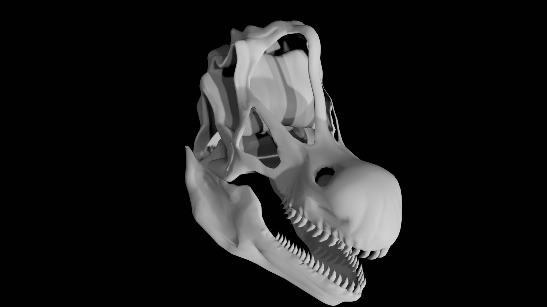 3D Rigged Brachiosaurus Skeleton - TurboSquid 1859928
