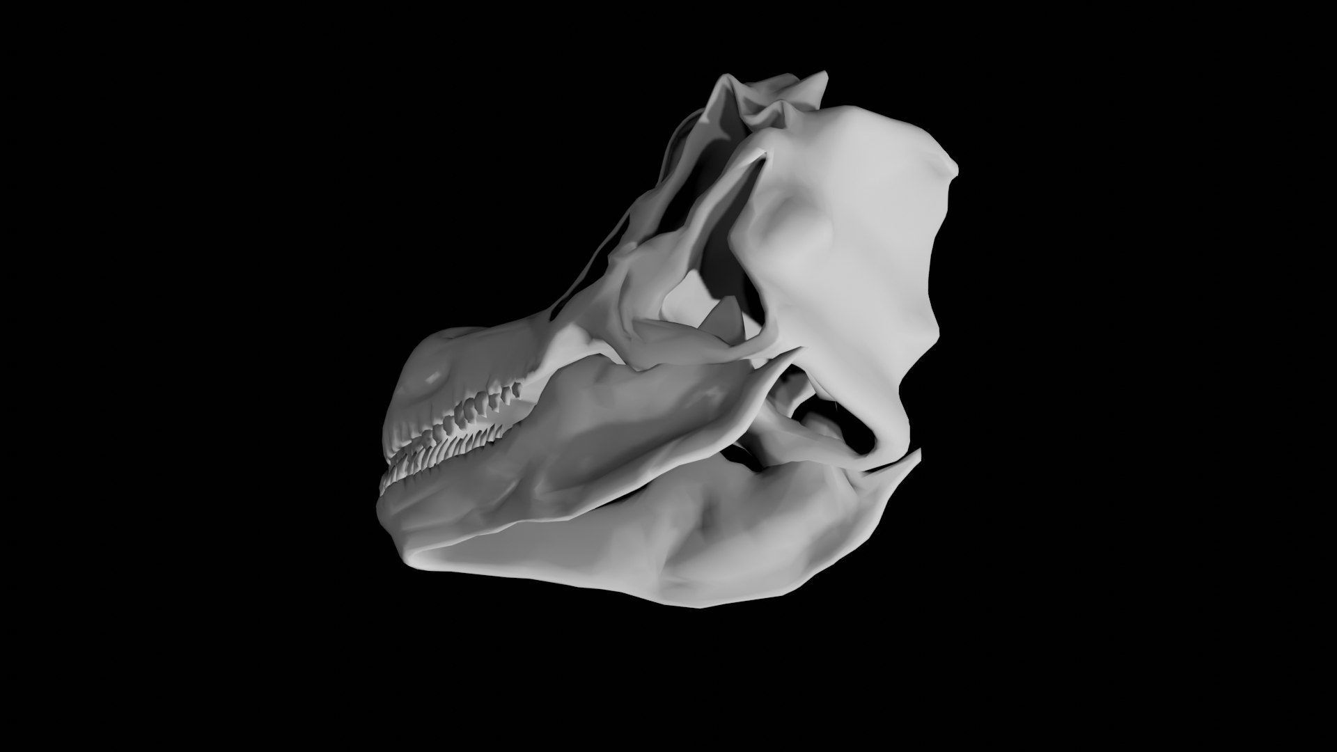 3D Rigged Brachiosaurus Skeleton - TurboSquid 1859928