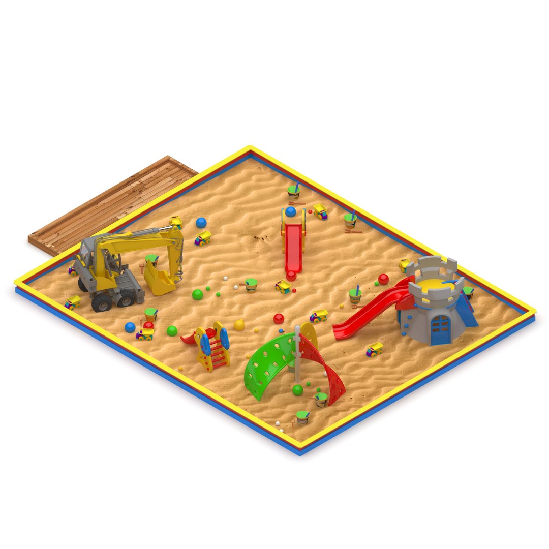 Sand Box Model - TurboSquid 1770842