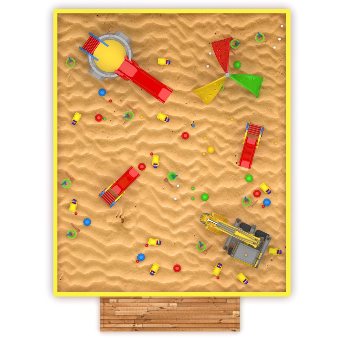 Sand Box Model - TurboSquid 1770842