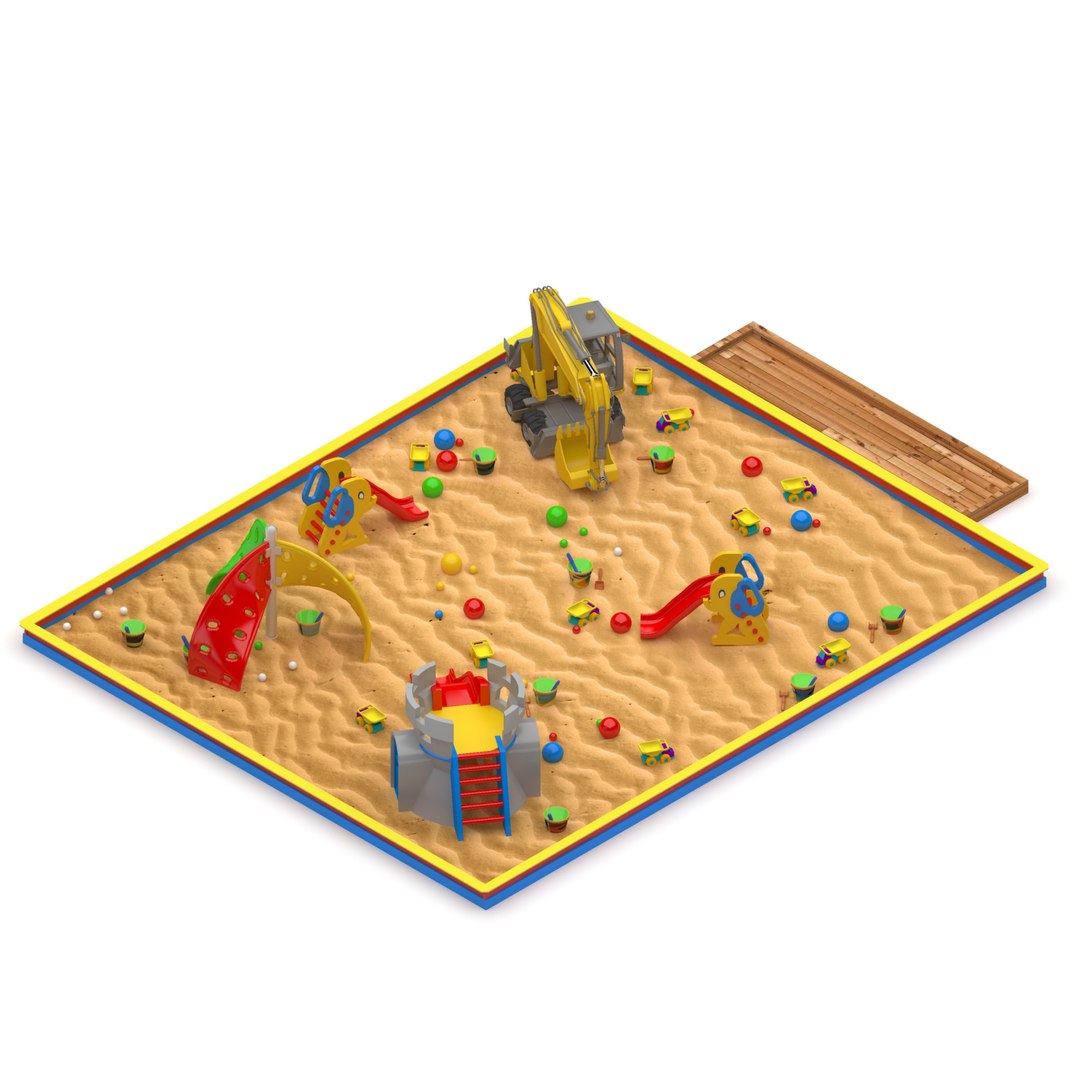 Sand Box Model - TurboSquid 1770842