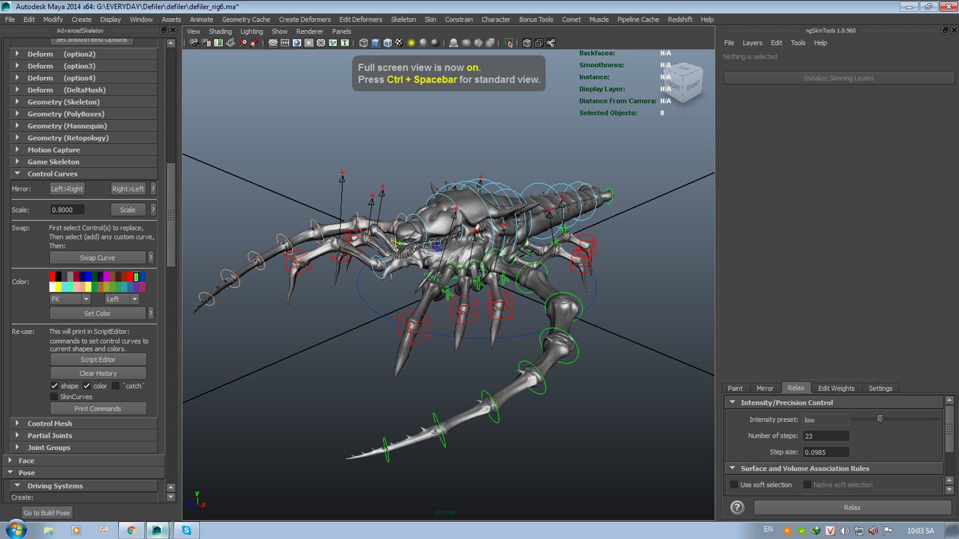 Free 3D Defiler Rig Model - TurboSquid 1182482